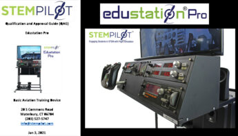 STEMPilot Edustation Pro Flight Simulator Applies for FAA Certification as BATD - STEMPilot