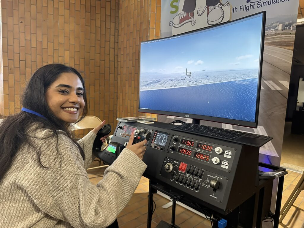 LAUSD West STEAM Festival Featured STEMPilot Edustation Pro Flight Simulator - STEMPilot